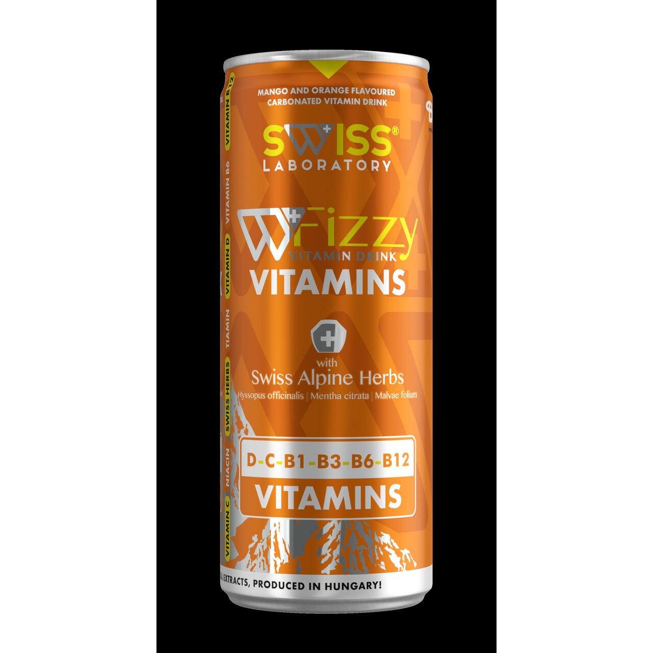 Swiss Fizzy Vitamins 250ml - Dorsan