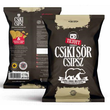 Csiki Chips bere bruna 70gr (bax 14buc) - Dorsan